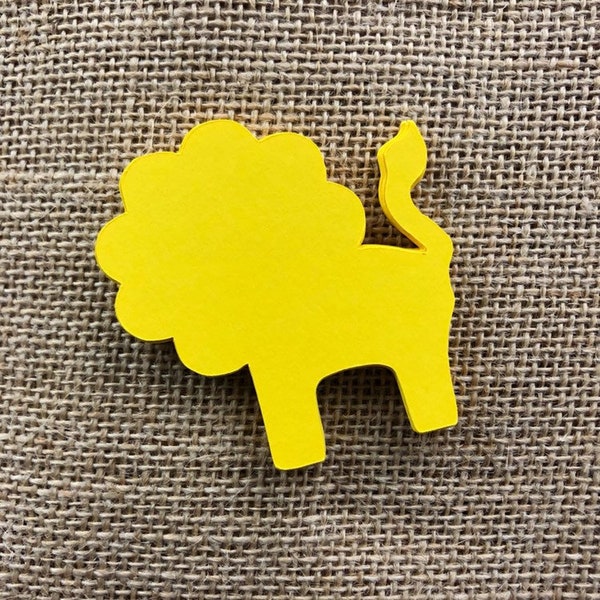 Lion Die Cut - Etsy