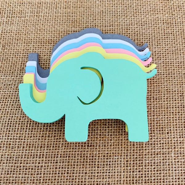 Elephant Cut Out - Etsy