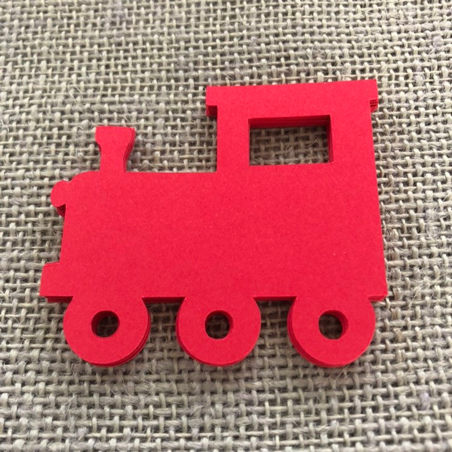 Train Engine Paper Cut Outs Set of 25 Train Die Cuts Paper | Etsy