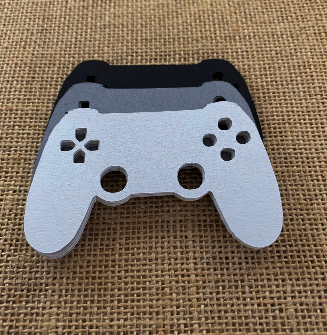 Video Game Controller Paper Cut Outs Set of 25 Video Gamer - Etsy