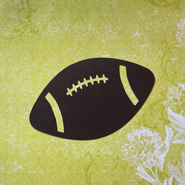 Football Die Cut - Etsy