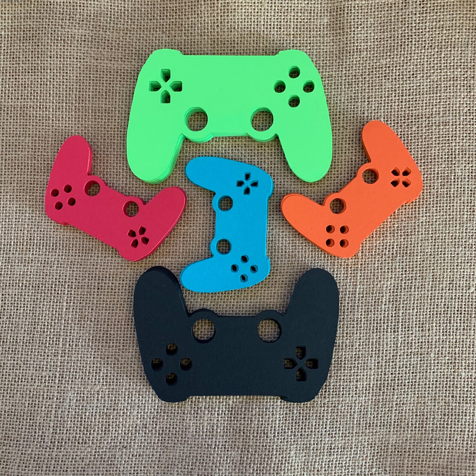Video Game Controller Paper Cut Outs Set of 25 Video Gamer - Etsy