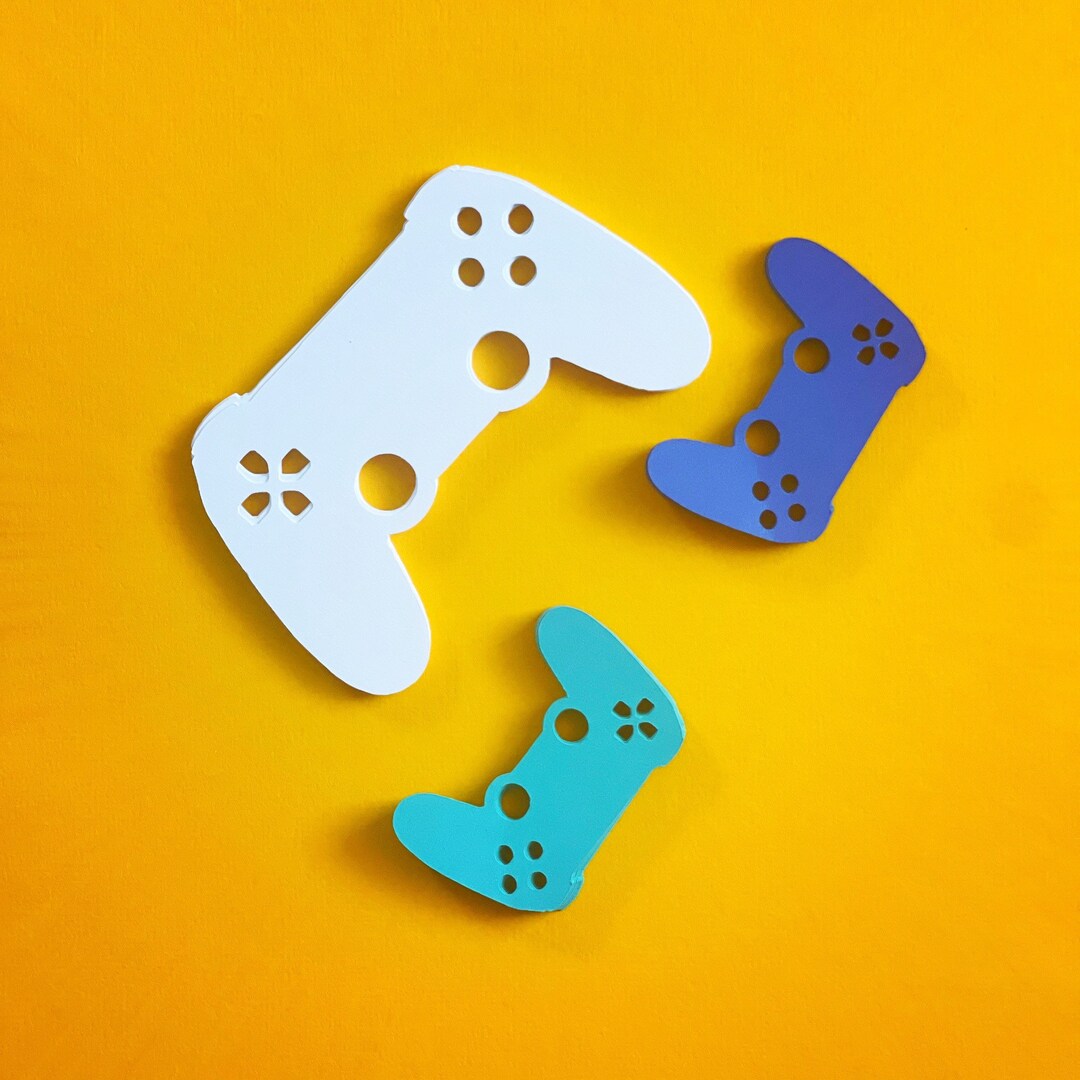 Video Game Controller Paper Cut Outs Set of 25 Video Gamer - Etsy