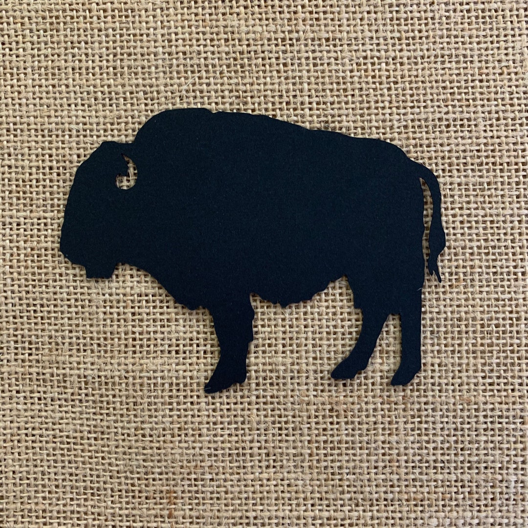 Buffalo Paper Cut Outs Set of 25 Buffalo Confetti Bison Cut - Etsy