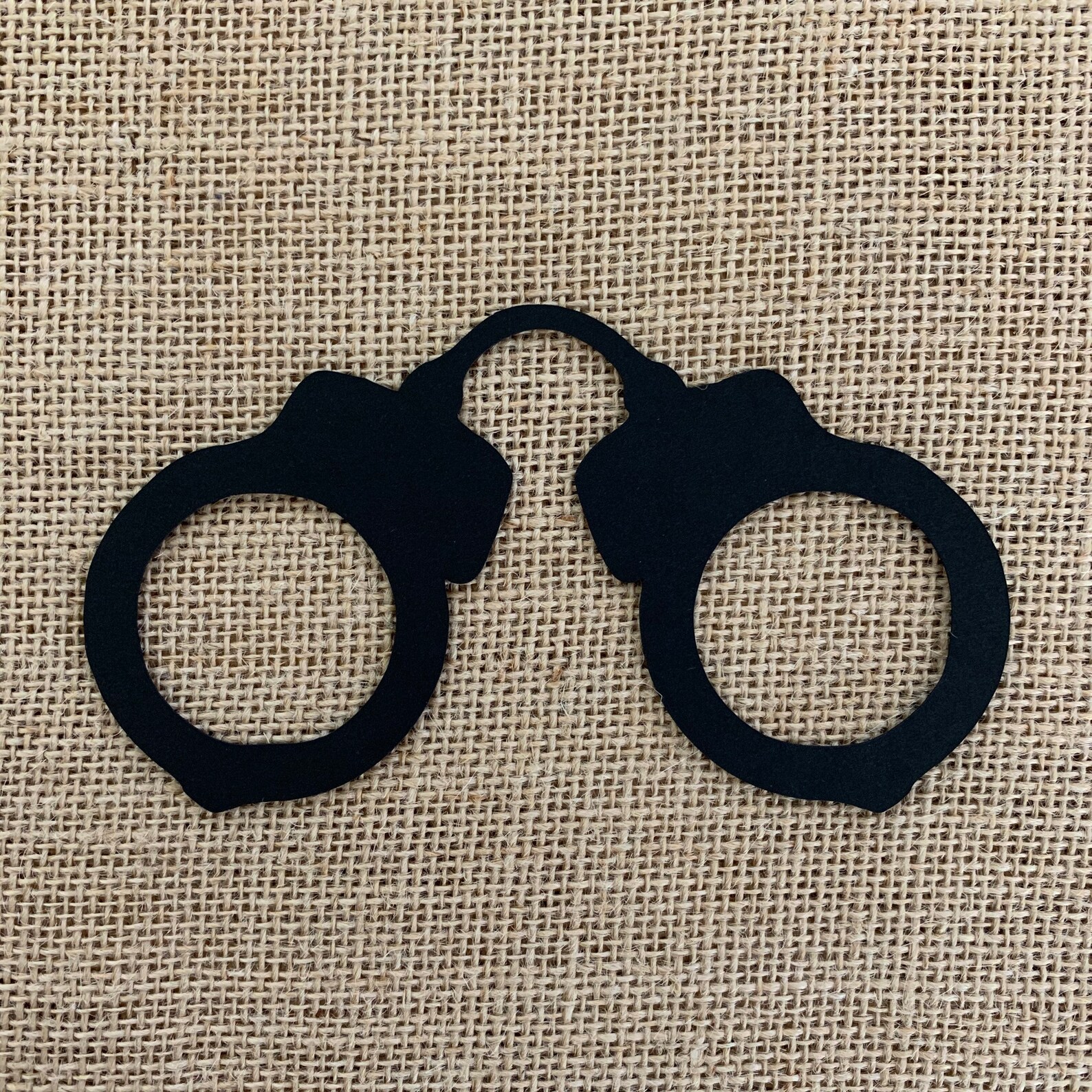 Handcuff Paper Cut Outs Set of 25 Police Cut Outs Handcuff - Etsy