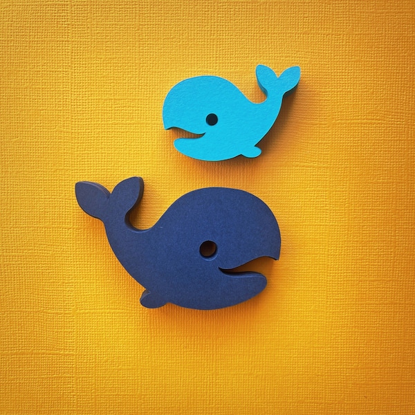 Whale Cut Out - Etsy