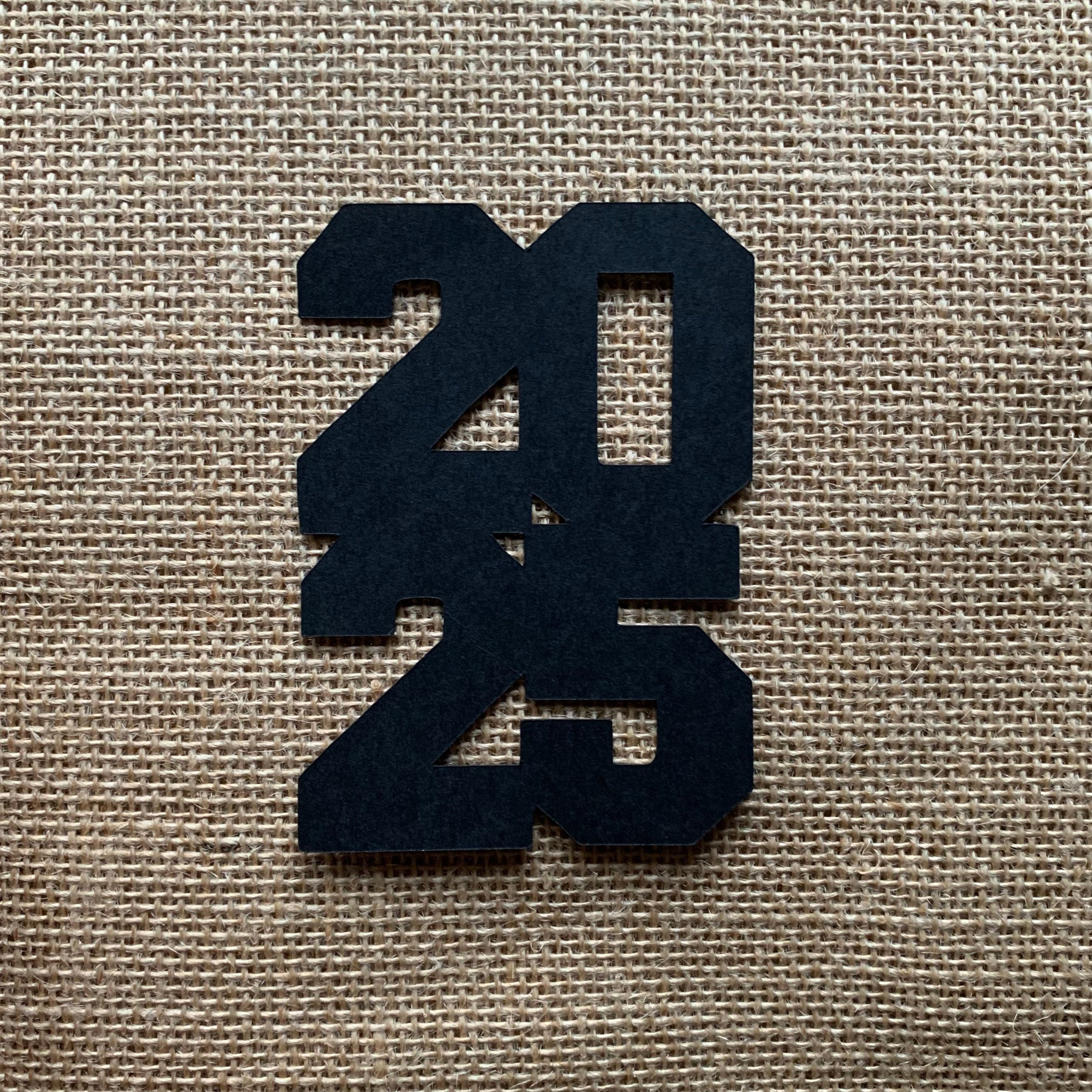 2025 Paper cut outs Set of 25 Class of 2025 Party Decor | Etsy