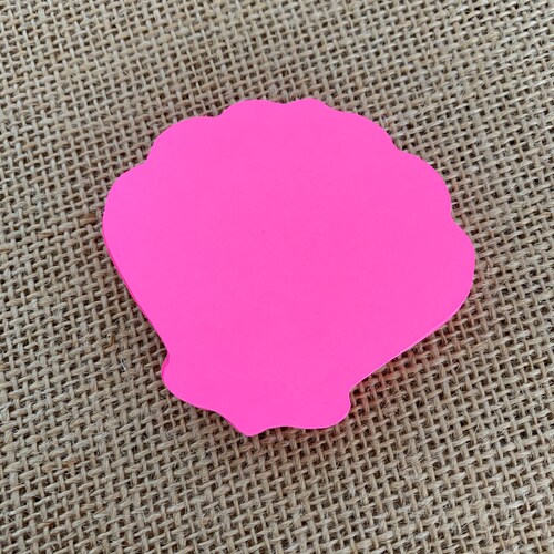 Seashell Paper Cut Outs Set of 25 | Etsy