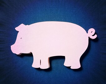 Pig Die Cut - Etsy