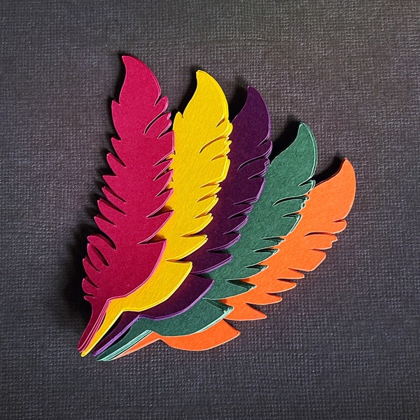 Feather Die Cut - Etsy