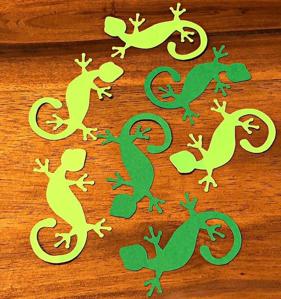 Paper Lizard Die Cut Scrapbooking Papercraft etna.com.pe