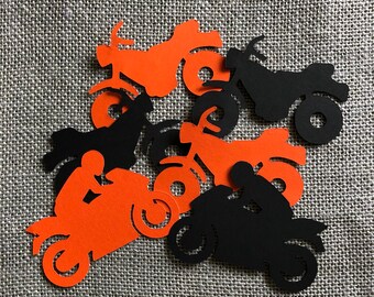 Motorcycle Die Cut | Etsy