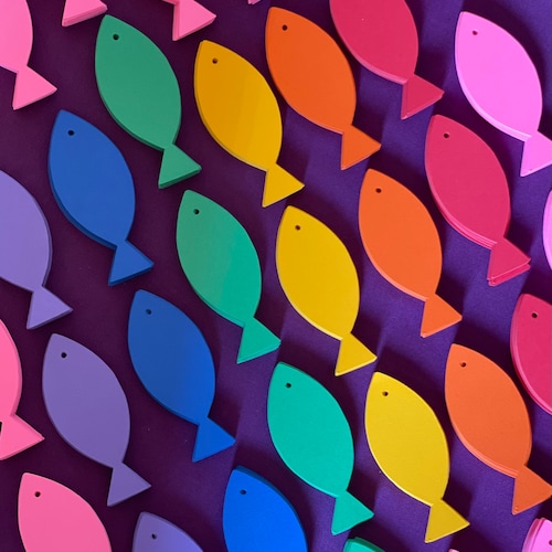 Fish Paper Cut Outs Set of 25 - Etsy