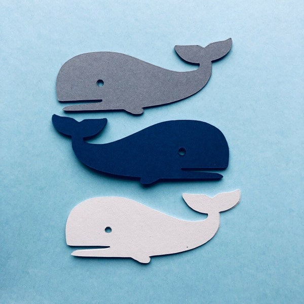 Whale Cut Out - Etsy
