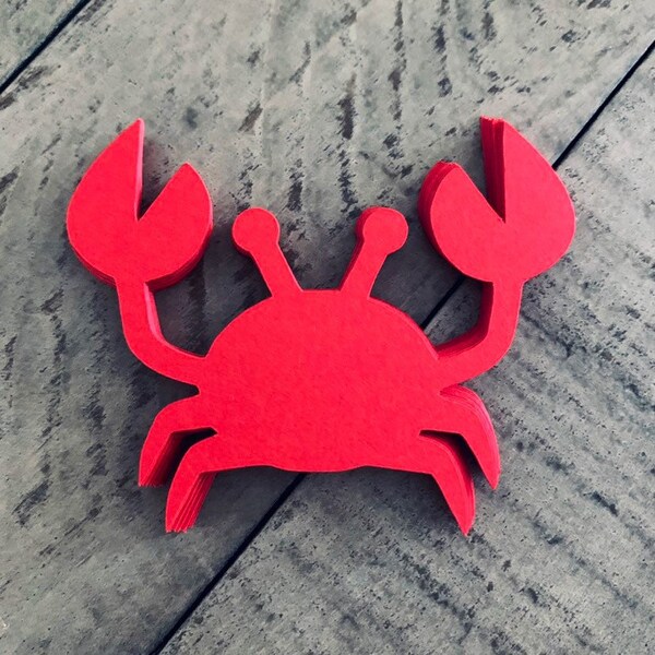 Crab Die Cut - Etsy