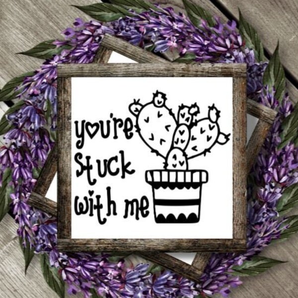 Stuck on You Cactus - Etsy