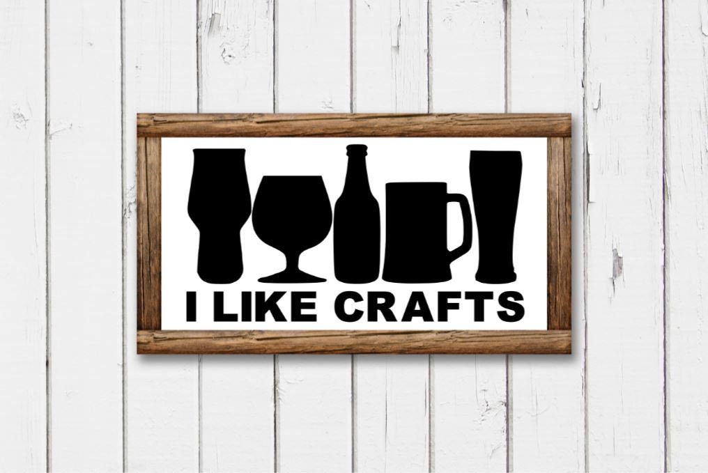 I Like Crafts Craft Beer Crafts IPA Hops Beer Svg Dxf - Etsy