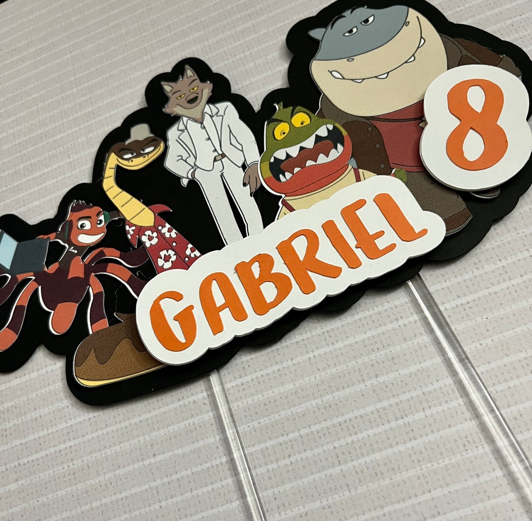 Bad Guys Inspired Cake Topper - Etsy