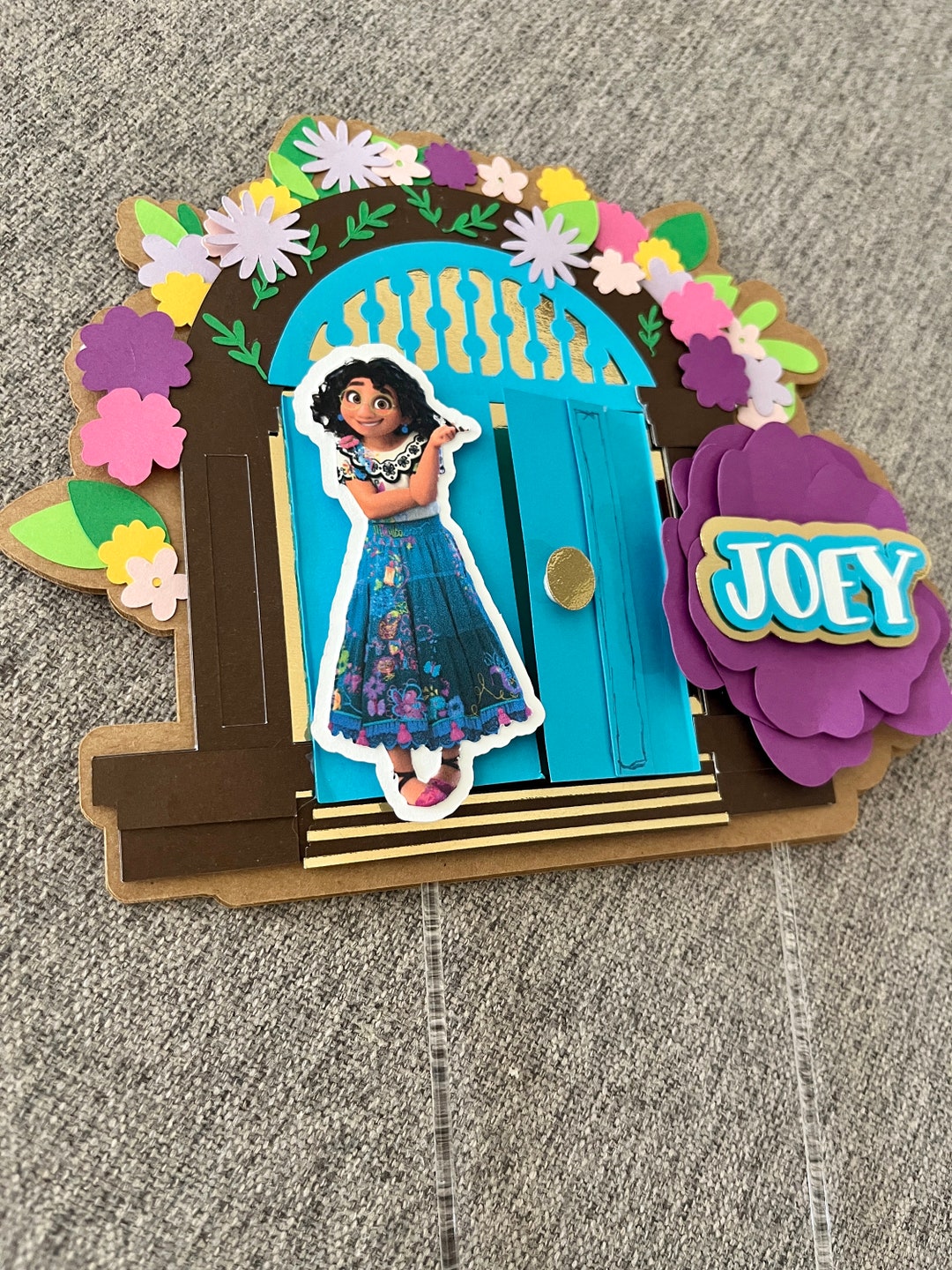 Magic Family Mirabel Door Cake Topper - Etsy