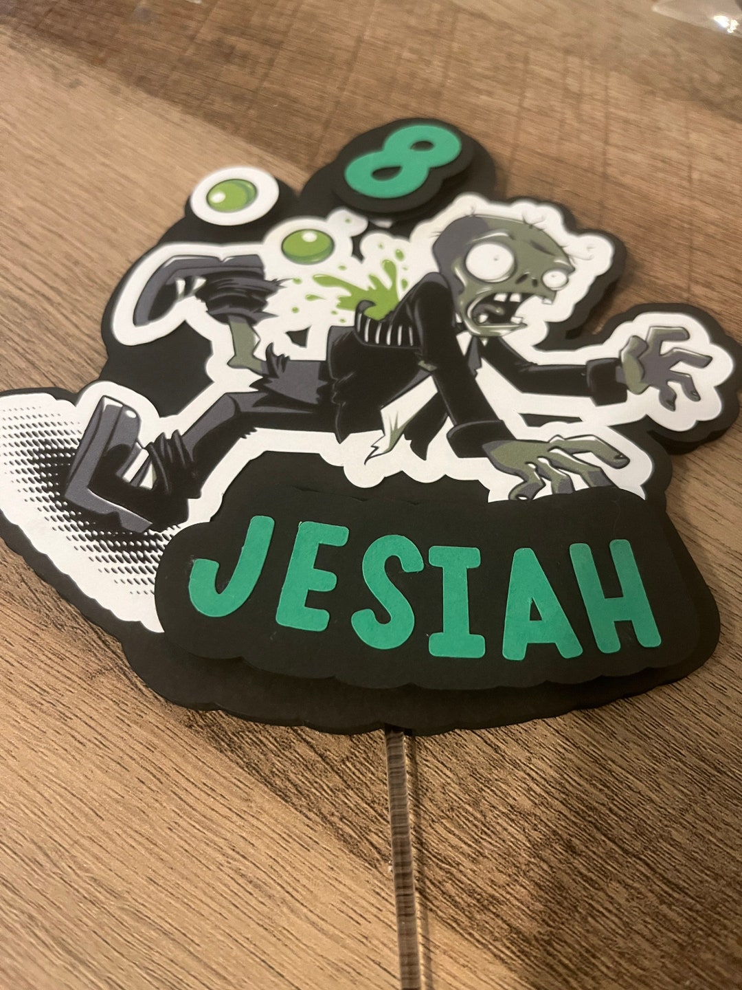 Plants Vs. Zombies Cake Topper - Etsy