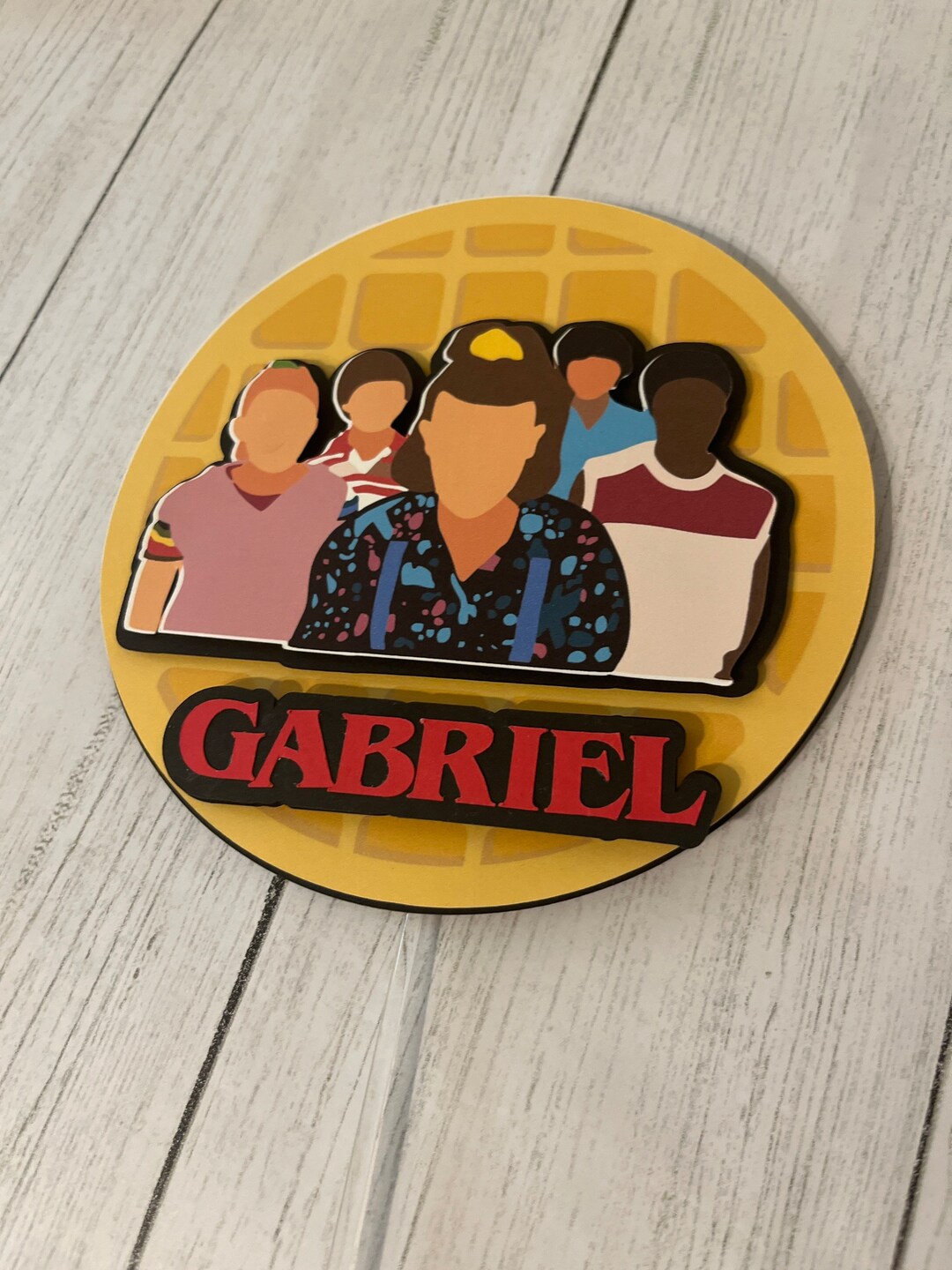 Stranger Things Cake Topper - Etsy