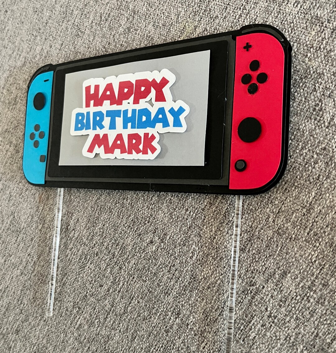 Video Game Controller Cake Topper - Etsy
