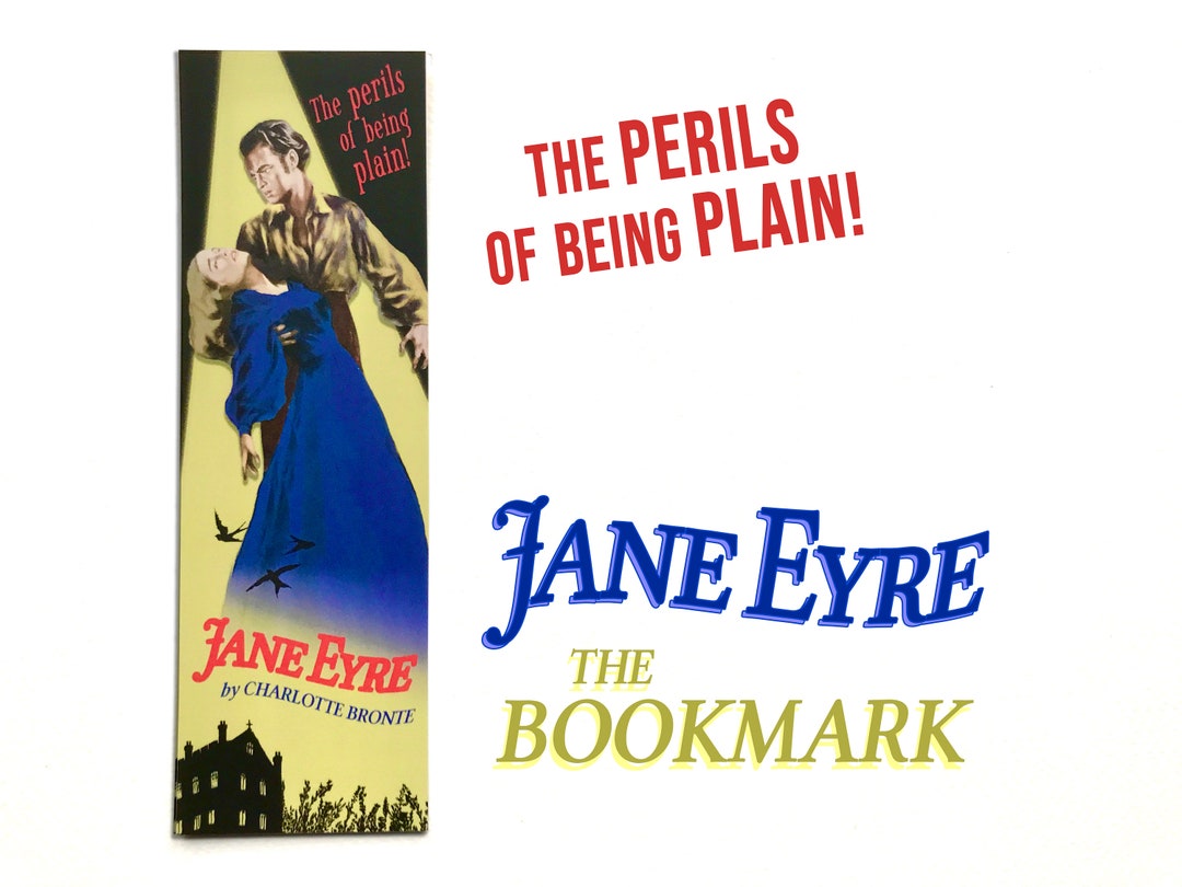 Jane Eyre by Charlotte Bronte: Literary Heroines on Screen Bookmark - Etsy