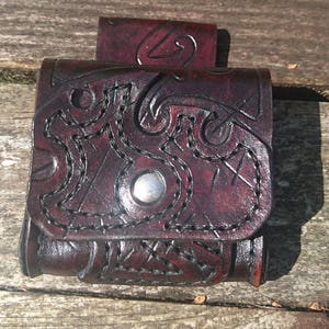 Handmade Leather Belt Pouch Inspired by Horizon Zero Dawn - Etsy