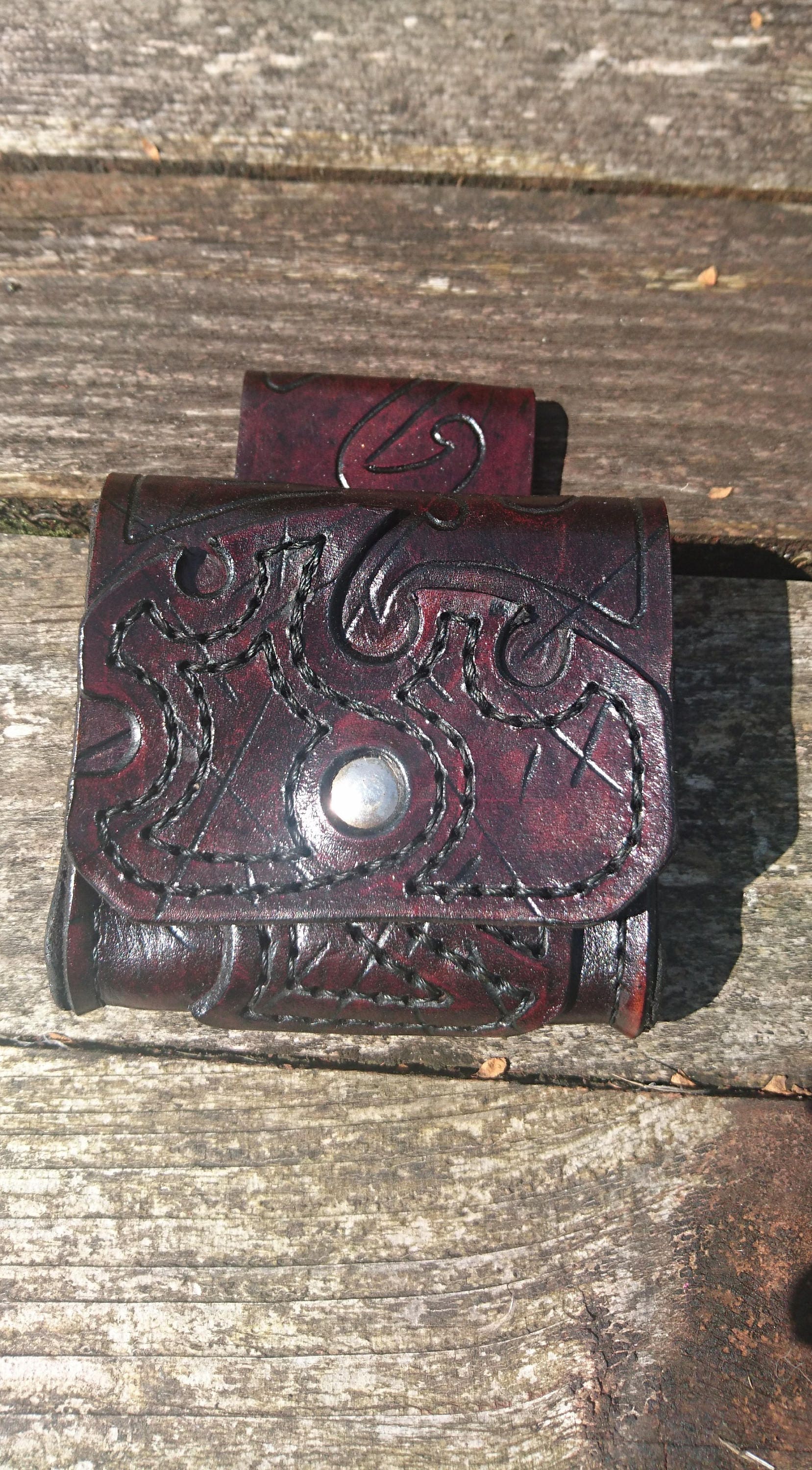 Handmade Leather Belt Pouch Inspired by Horizon Zero Dawn - Etsy