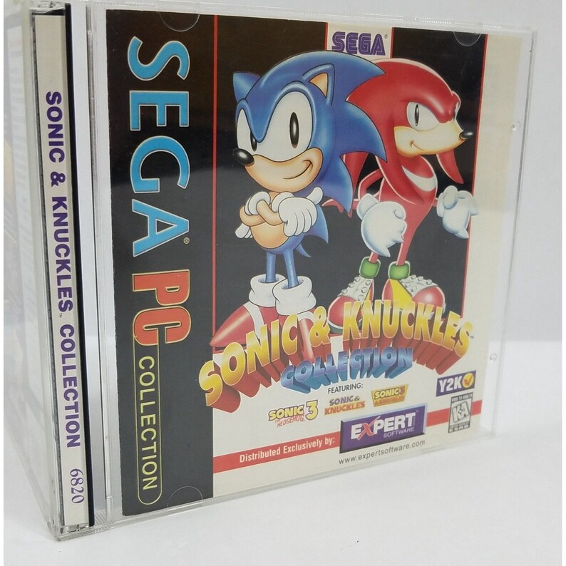 Sonic & Knuckles Collection Windows 95 98 PC CD-ROM sega 2000 - Etsy