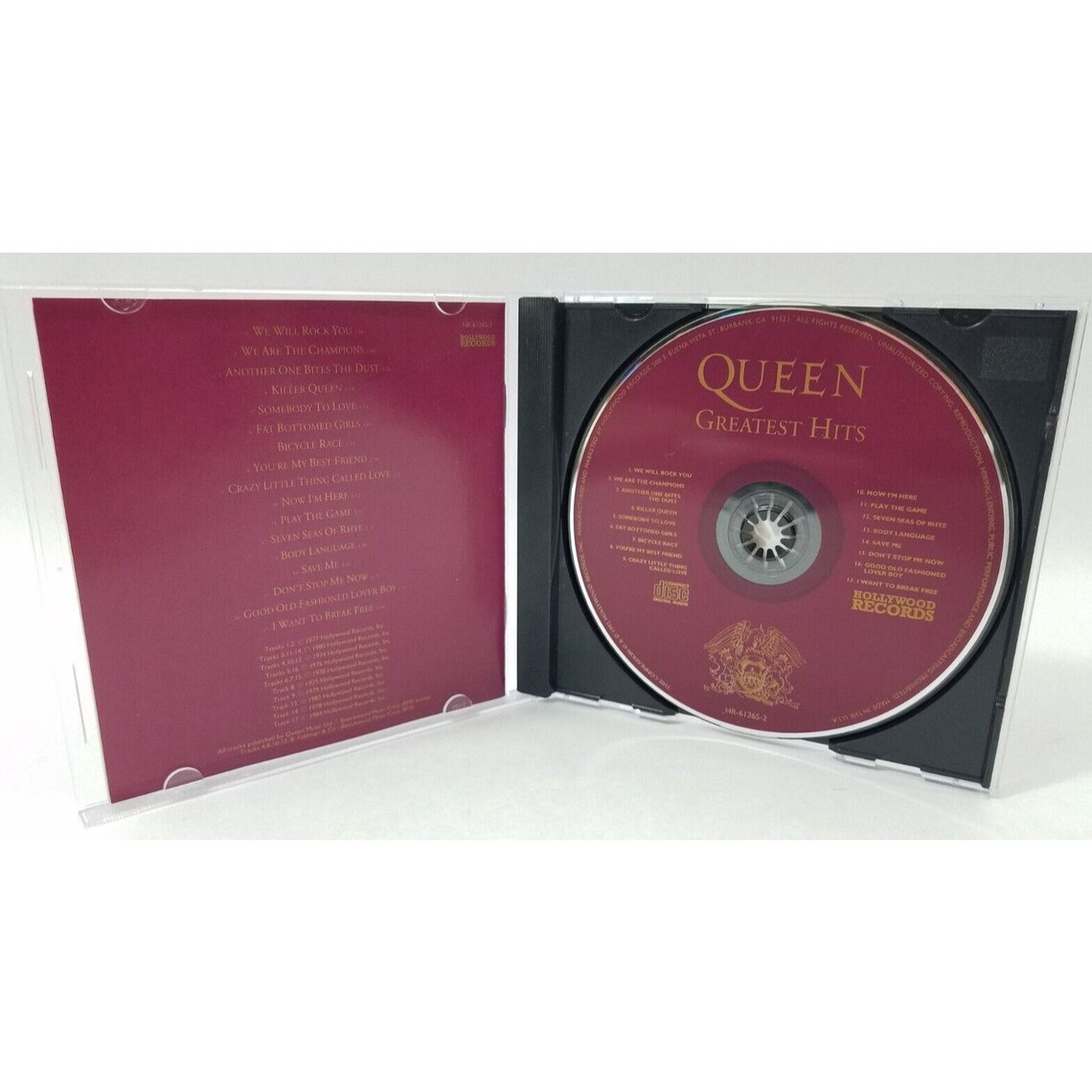 Queen Greatest Hits 1992 CD, Sep-1992, Hollywood - Etsy