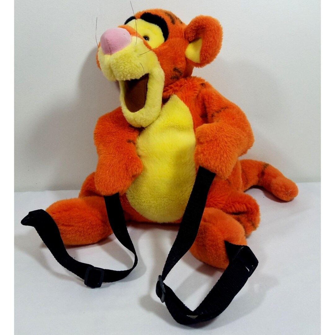 Disney Store Tigger Backpack Plush Bag Adjustable Winnie the Pooh ...