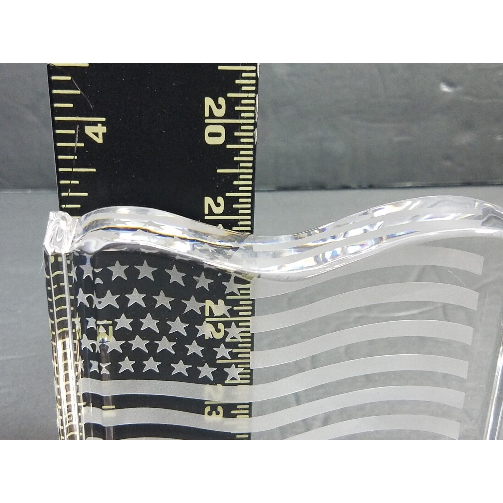 Tiffany & Co Crystal American Flag Paperweight Val St. Lambert - Etsy ...