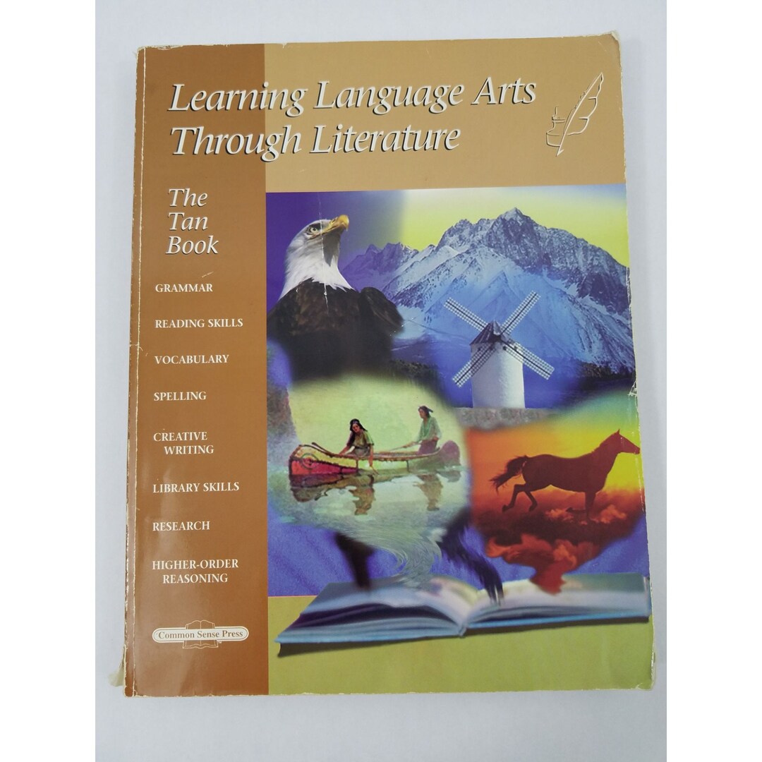 Learning Language Arts Through Literature TAN Book 6th Grade Skills ...