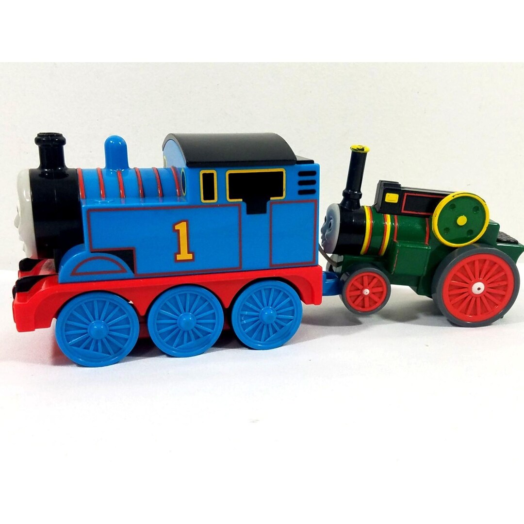 Thomas the Train and Friends Trevor Spin and Go Pull String 2004 Tomy ...