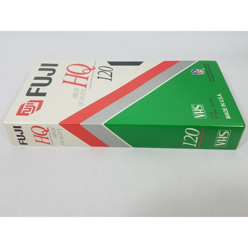 Fuji HQ 120 VHS Blank Video Tape High Quality T-120 6hr 2hr - Etsy