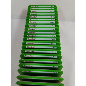 Sizzix Sizzlits Playground Alphabet Number 35 Die Set Scrapbooking ...