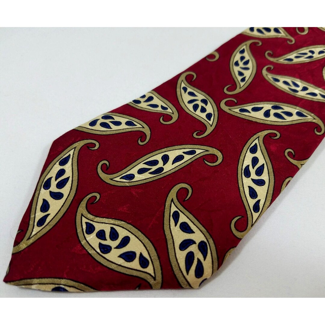 Jos A Bank Premier Collection Mens Silk Necktie Geometric Multicolor ...