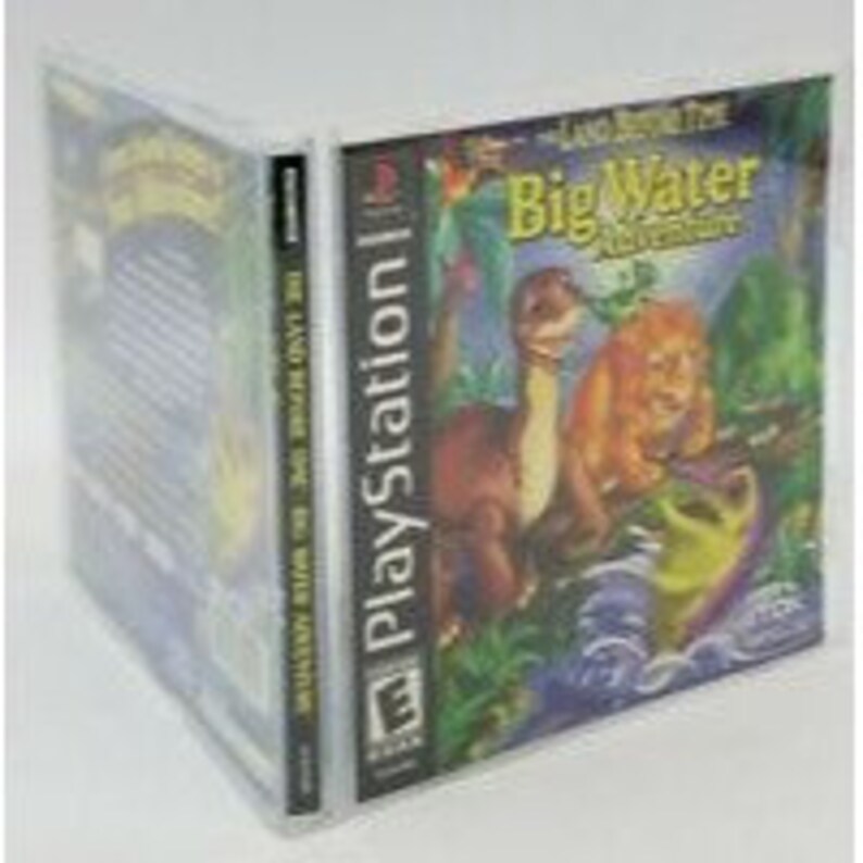 The Land Before Time Big Water Adventure Playstation 1 PS1 Black Label ...