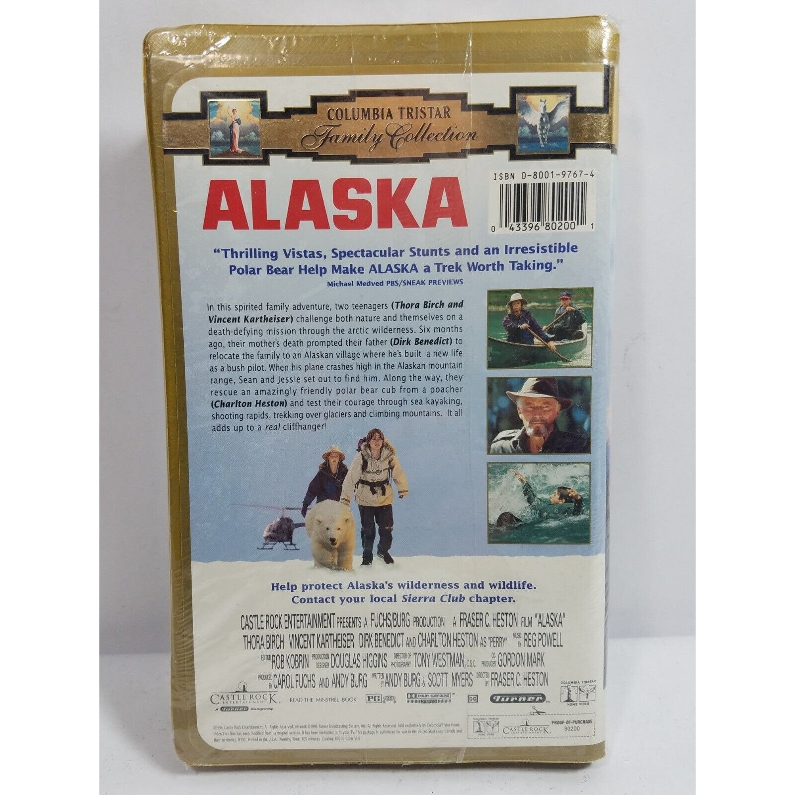 Alaska VHS, 1998 Clam Shell Brand New Factory Sealed - Etsy