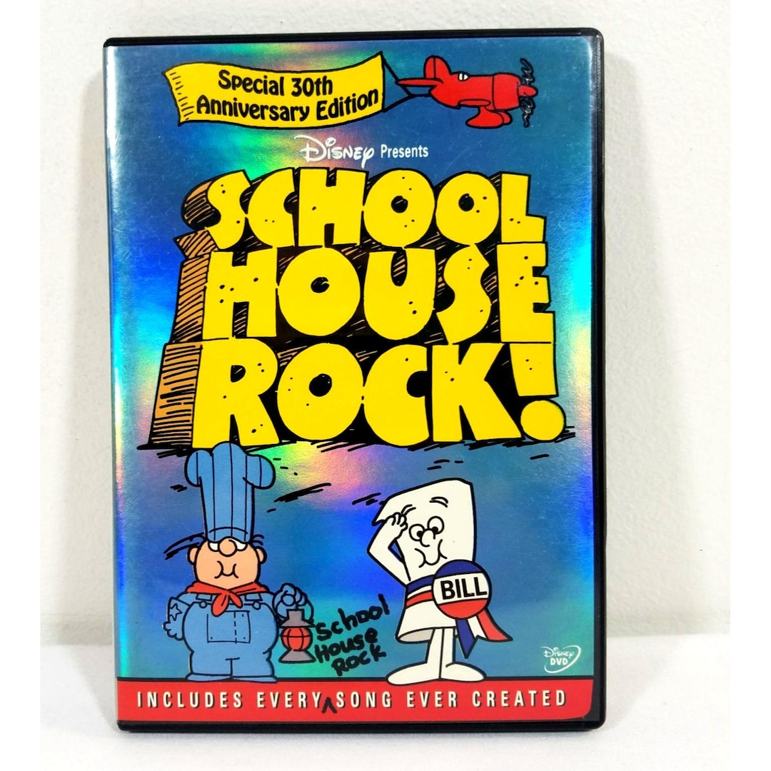 Disney Schoolhouse Rock! 30th Anniversary Edition DVD 2 Disc Set ...