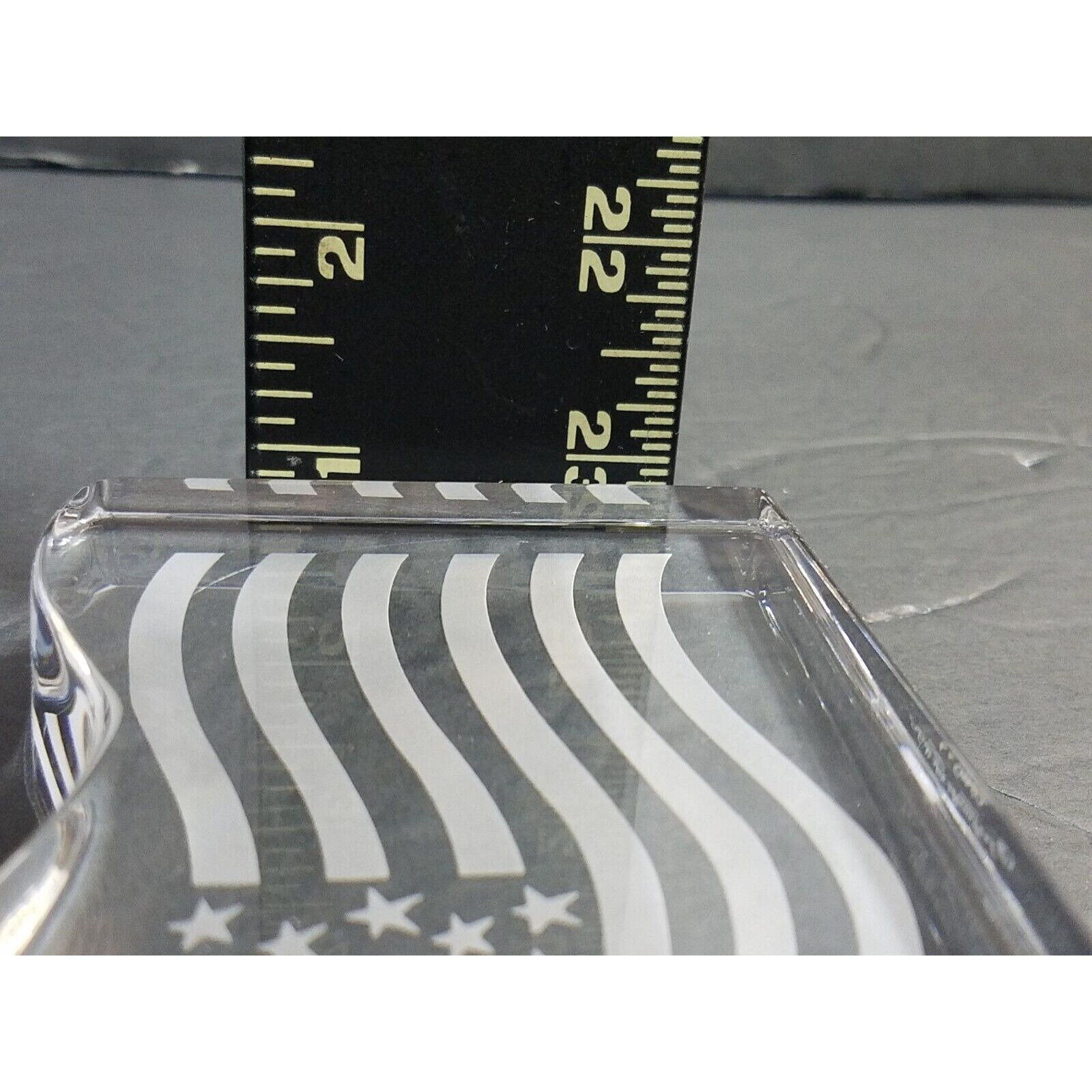 Tiffany & Co Crystal American Flag Paperweight Val St. Lambert - Etsy ...