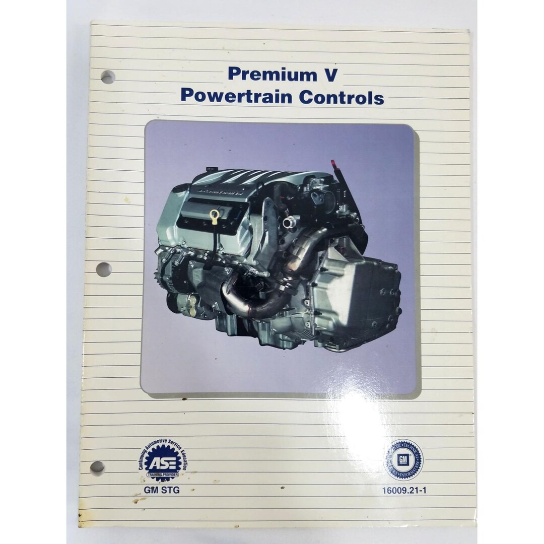 Vintage 1998 GM Powertrain Controls Training Booklet: ASE School ...