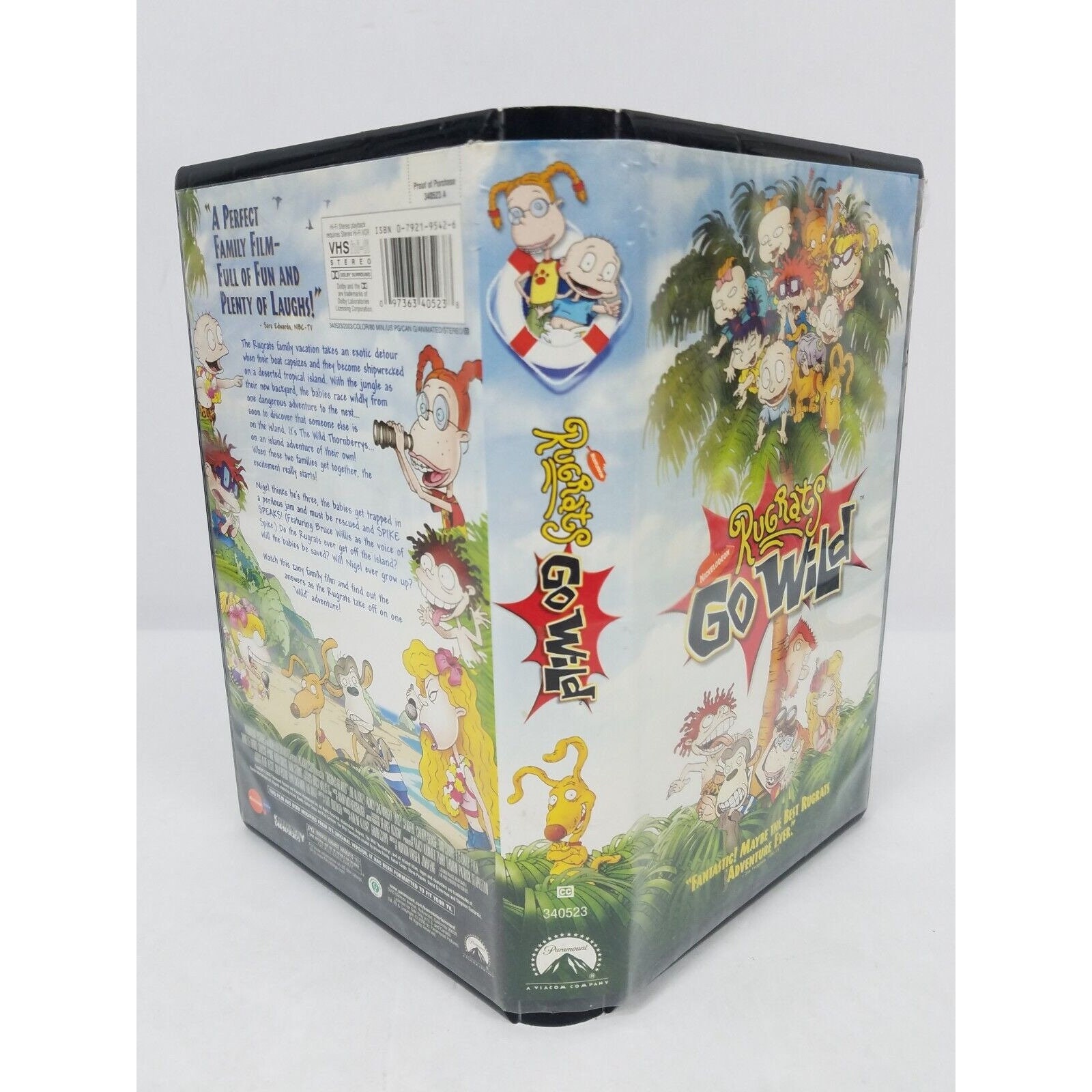 Rugrats Go Wild the Movie VHS 2003 Former Hollywood Video - Etsy