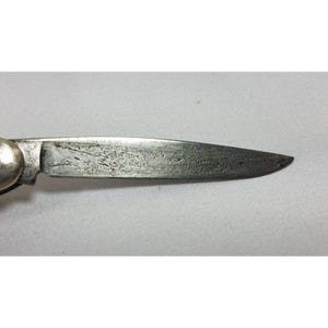 Vintage Colonial Prov USA Pocket Knife 2 Blades Plastic Wood Grain ...