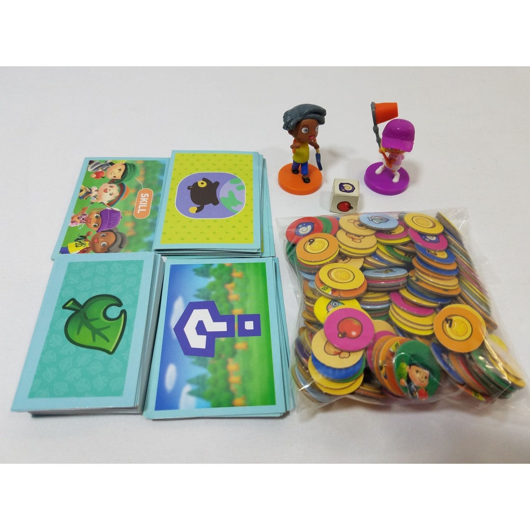 Hasbro Monopoly Animal Crossing Replacement Pieces Tokens Cards ...