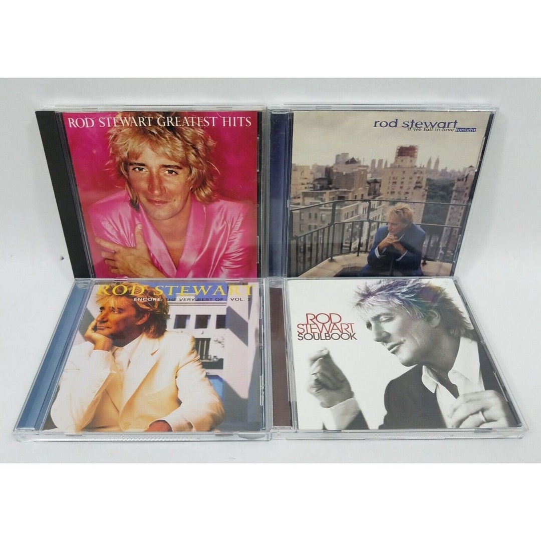 Rod Stewart 4 CD Lot: Soulbook Encore Best Vol 2 If We Fall in Love ...