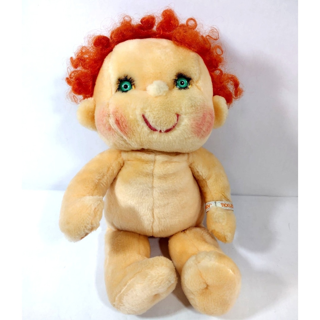 Kenner Hugga Bunch Tickles Plush Doll 1985 Green Eyes Red Hair Vintage ...
