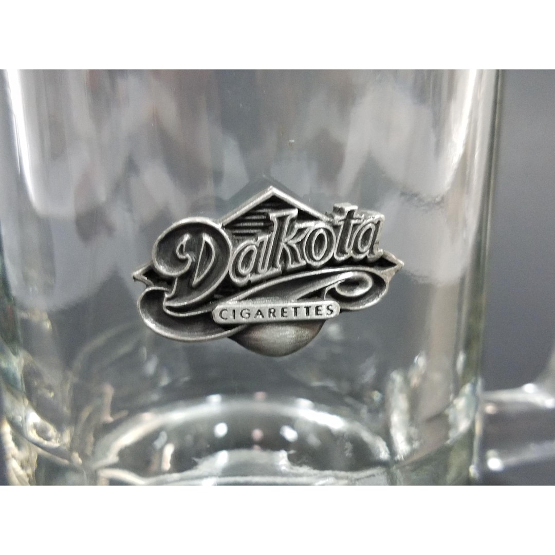 Dakota Cigarettes Beer Mug Glass Vintage RARE - Etsy