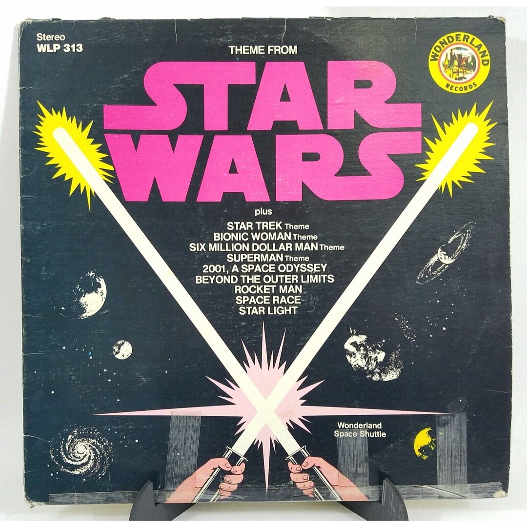 Wonderland Space Shuttle Theme From Star Wars Trek Superman 2001 Vinyl ...